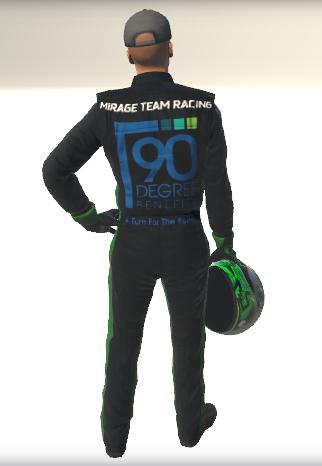 Mirage Team Racing Suit by Cooper Rasnick - Trading Paints