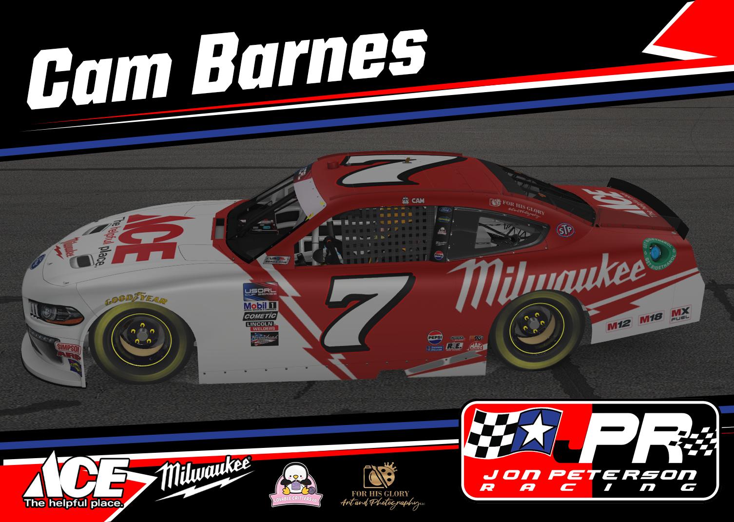 Cams Milwaukee Tool Mustang by Jon ME Peterson - Trading Paints