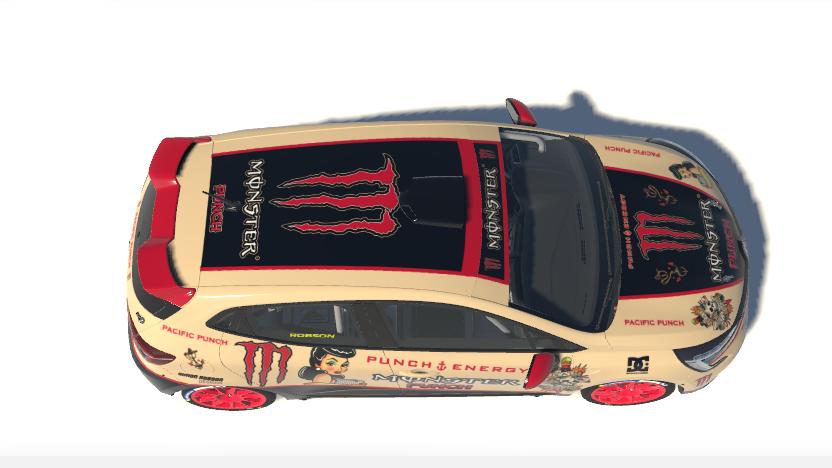 Monster Punch Clio Cup 2023 by Simon Robson - Trading Paints