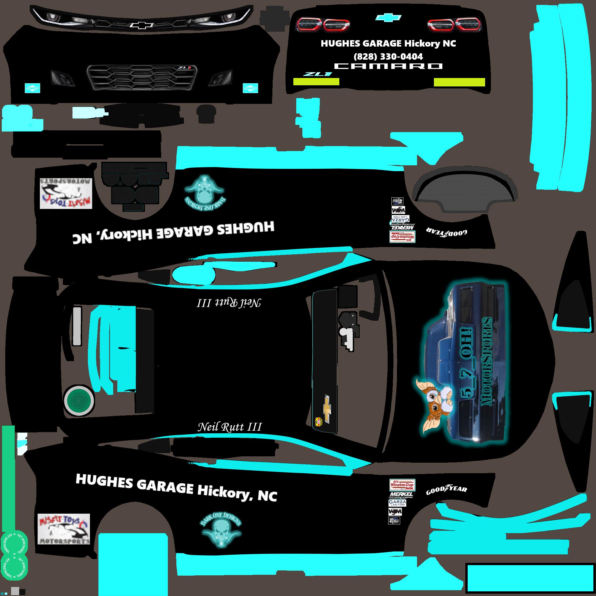 Chevrolet Camaro ZL1 Nextgen Neil SCL by Justin Hughes3 - Trading Paints