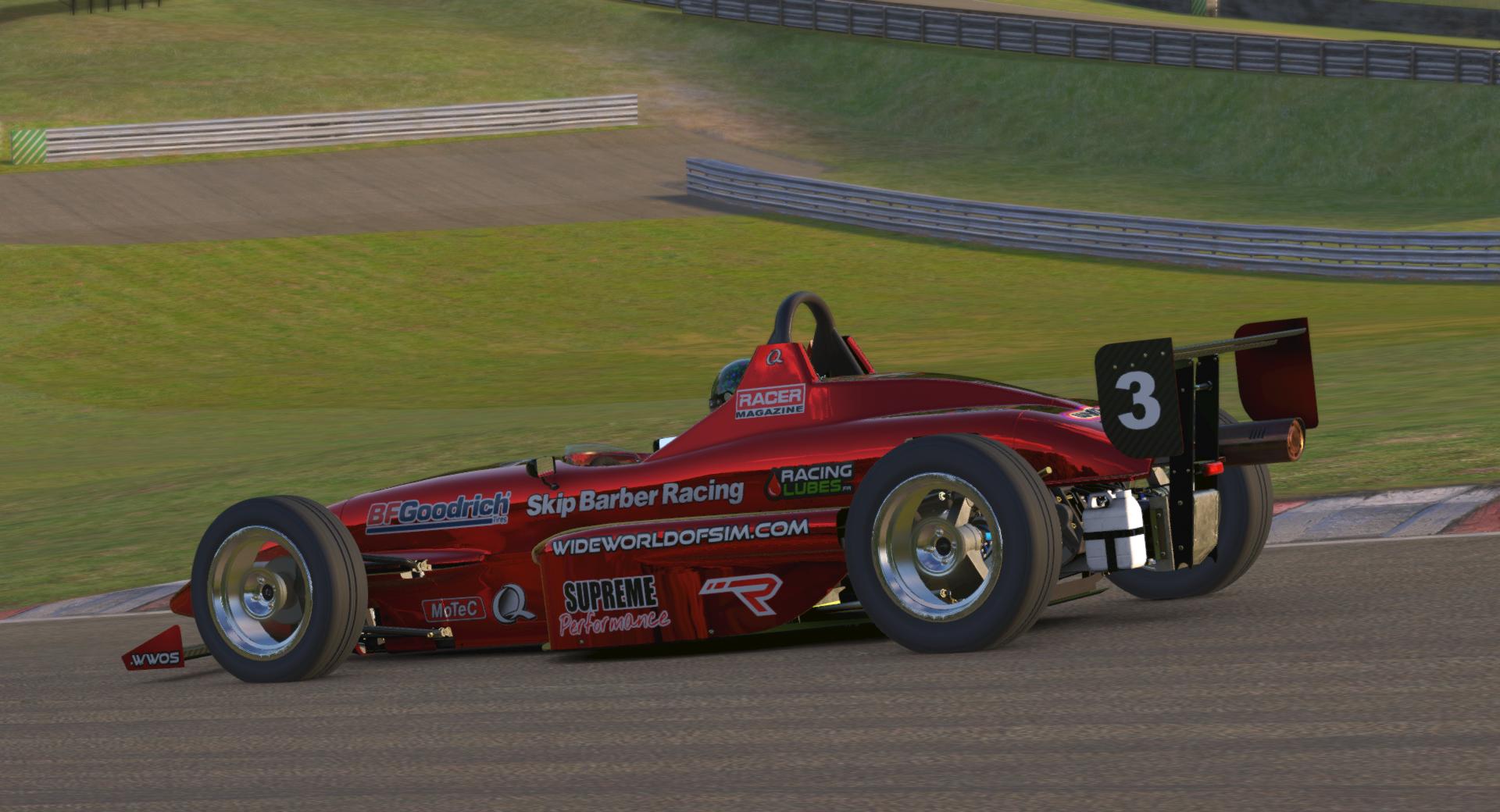 Skip Barber Formula 2000 - BRIGHT RED by Scotty P. - Trading Paints