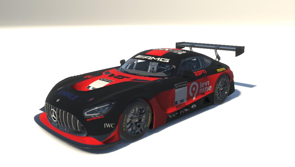 Mercedes GT3 Red/Black by Sam Van Coevorden - Trading Paints