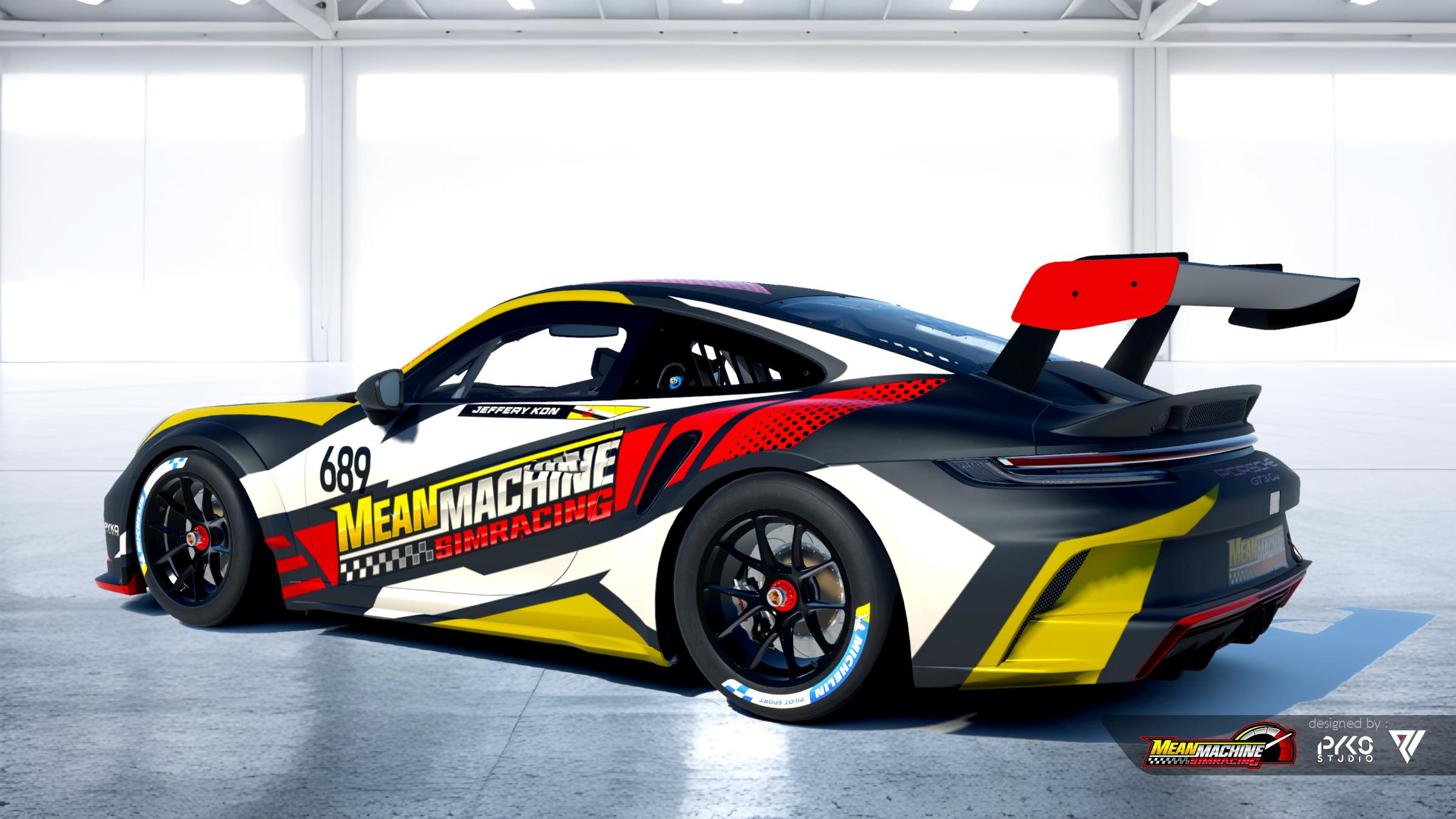 MeanMachine SimRacing A - Jeffery Kon by Syaiful Ariffin - Trading Paints
