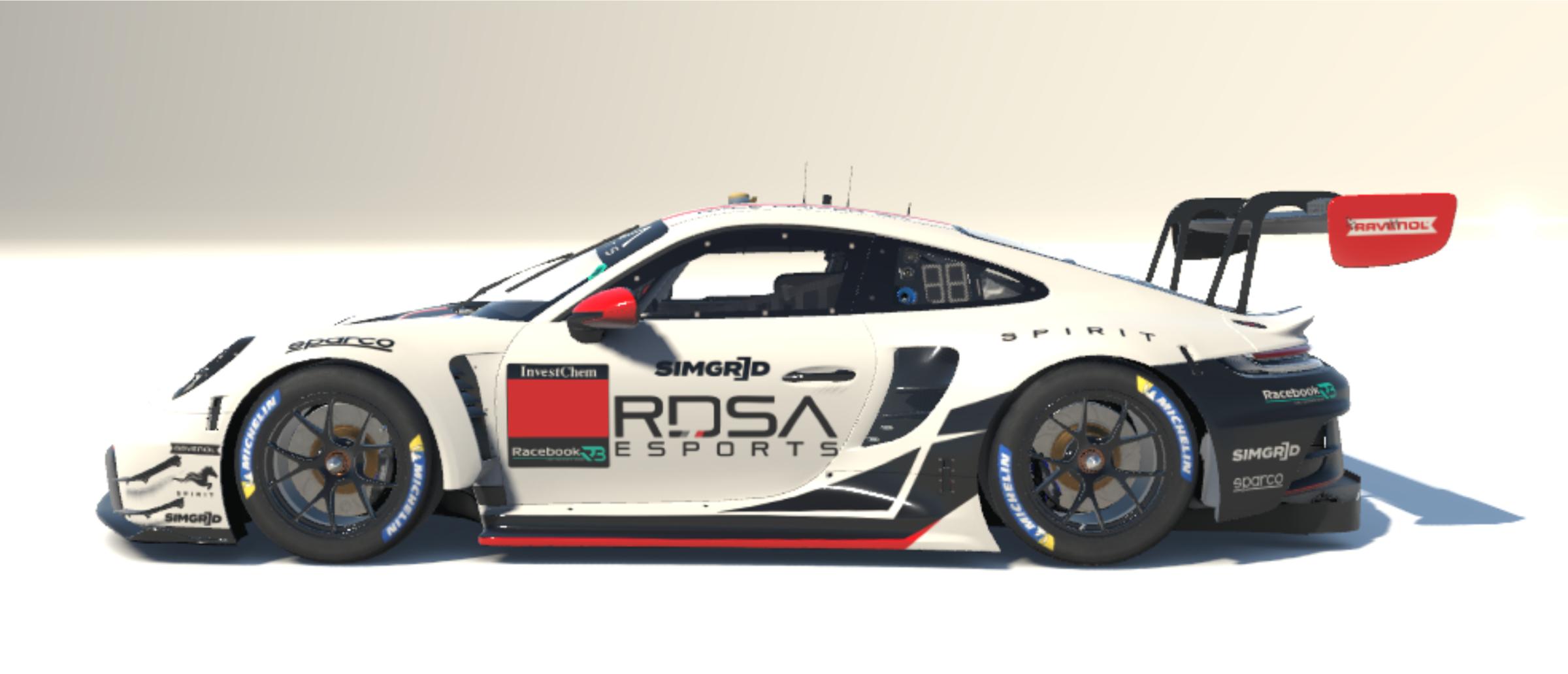 RDSA Esports - Porsche GT3 R (992) by Andrew JS Thomas - Trading Paints