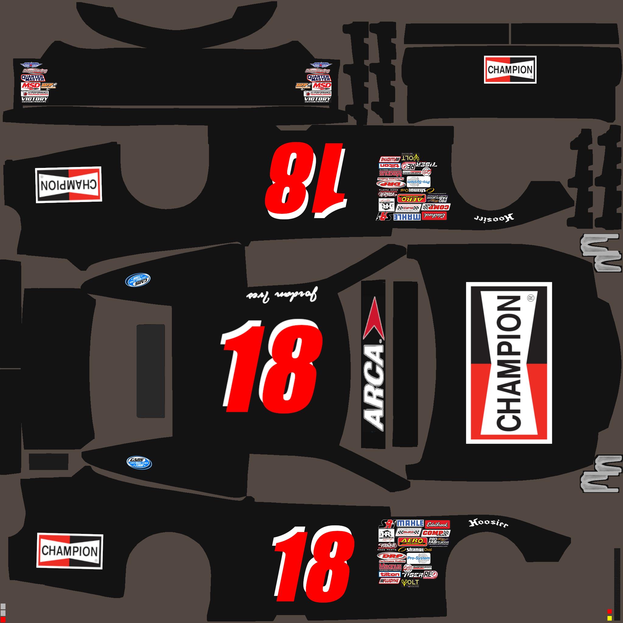 Jordan Ives Late Model Stock by Joseph Stankowicz - Trading Paints