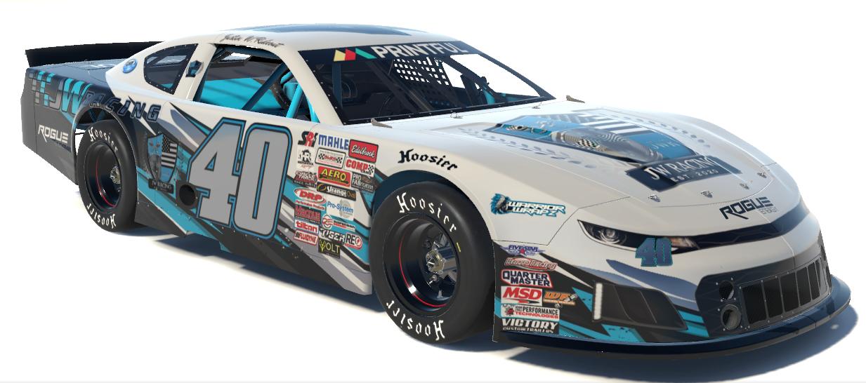 Justin Rideout #40 - Late Model Stock - JW Racing / Rogue Energy ...