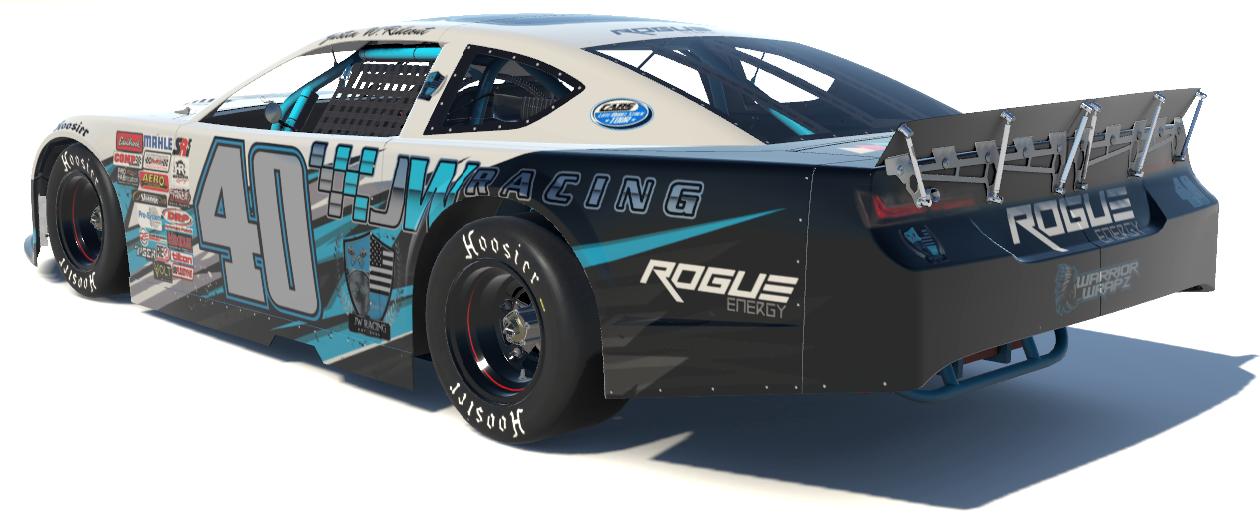Justin Rideout #40 - Late Model Stock - JW Racing / Rogue Energy ...
