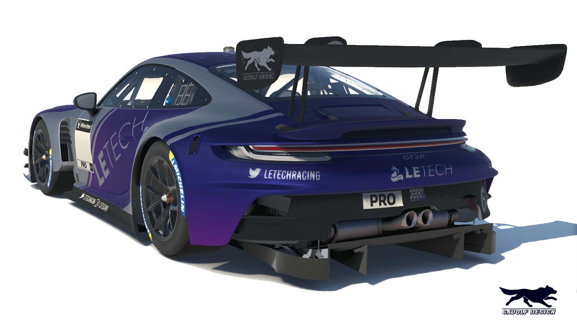 Letech Racing - Porsche 911 GT3 R (992) by Guilherme R Borges - Trading ...