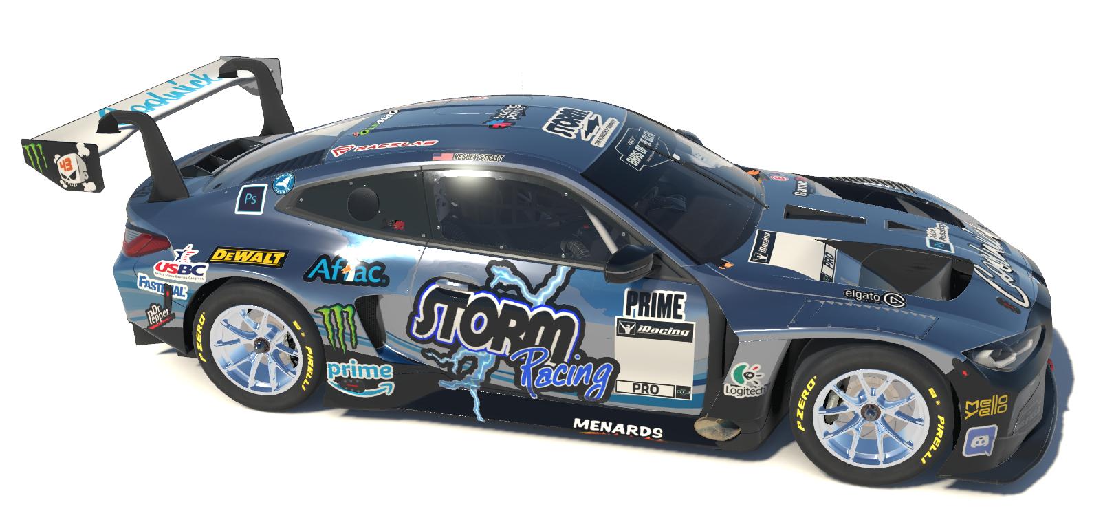 STORM Racing Chrome by Wesley Strait - Trading Paints