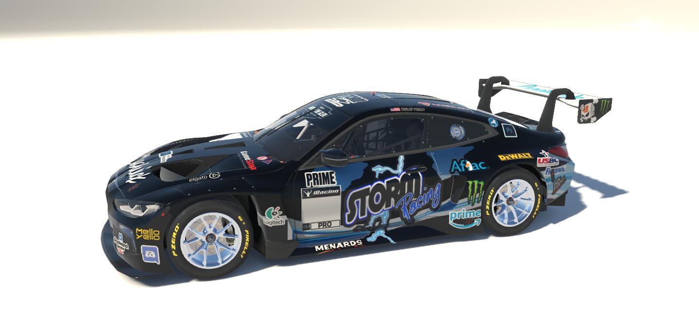 STORM Racing Black by Wesley Strait - Trading Paints