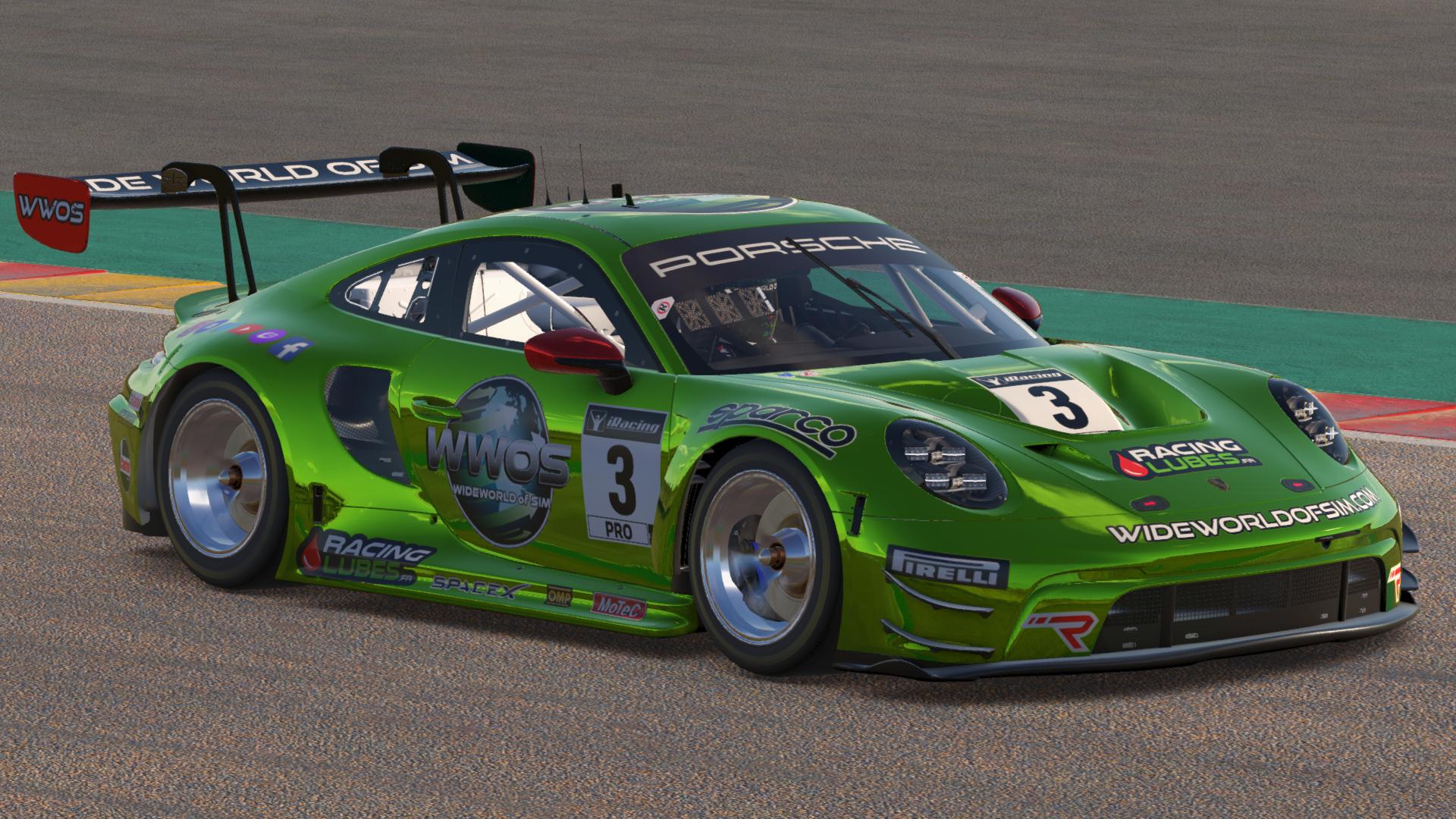 Porsche 911 GT3 R (992) - FLURO by Scotty P. - Trading Paints