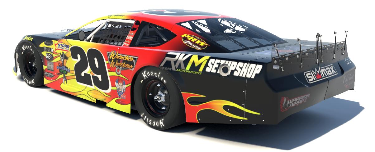 Ray Malatt #29 - Super Late Model - Jeff Gordon Tribute - SIMMAX / RKM ...