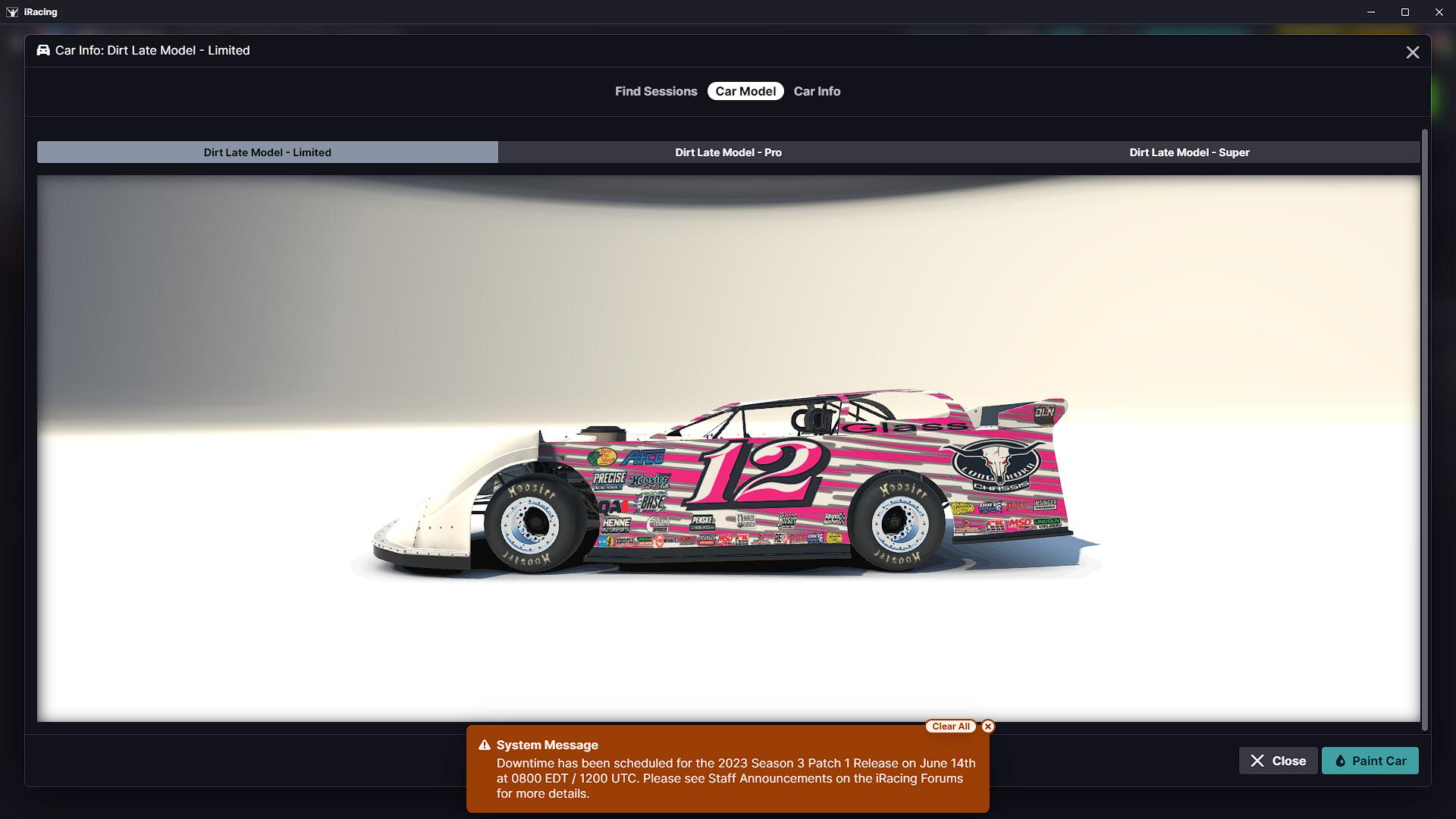 Haley Glass Latemodel (NO NUM) by Timmy Bielong - Trading Paints