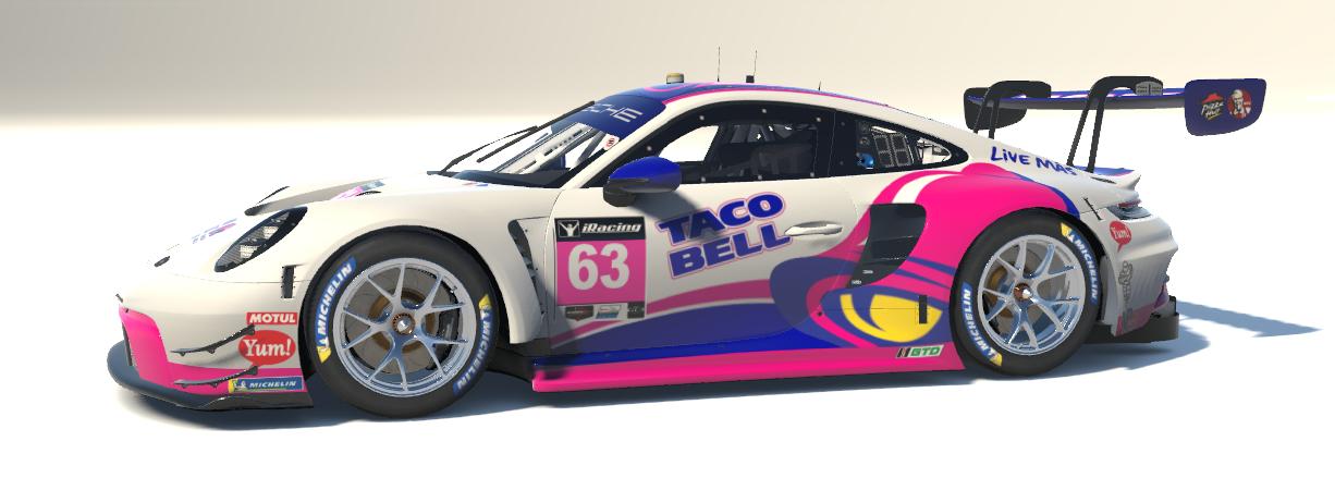 Taco Bell - Porsche by John Rubino - Trading Paints
