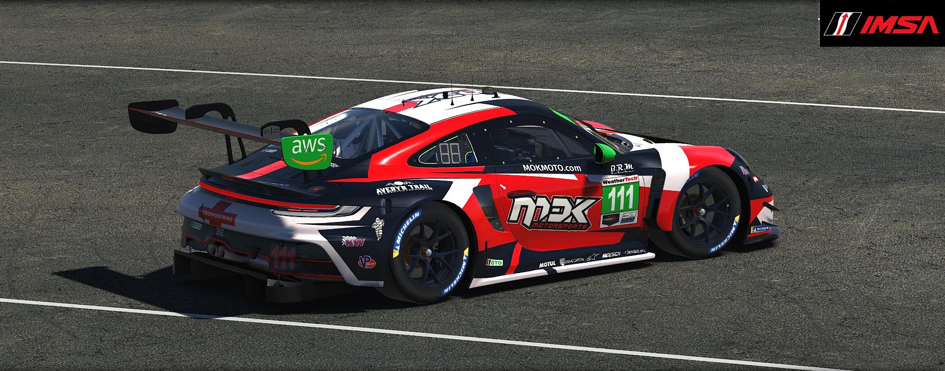 MDK Motorsports Porsche #53 IMSA by Fabio G. - Trading Paints