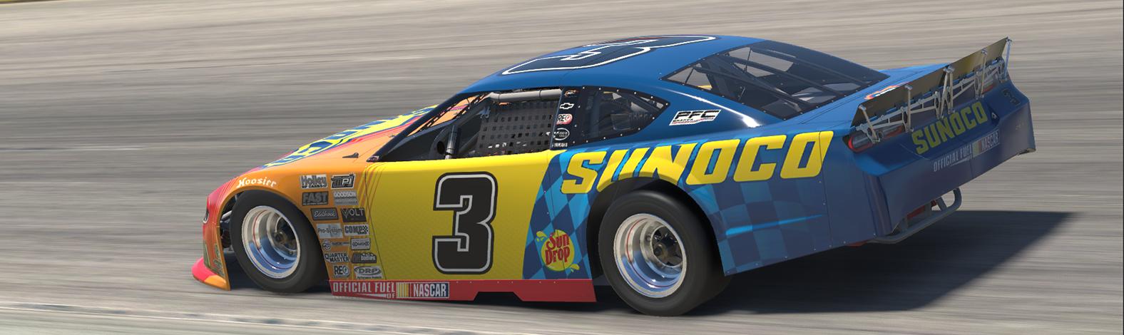 Sunoco Late Model by Jack Britt - Trading Paints