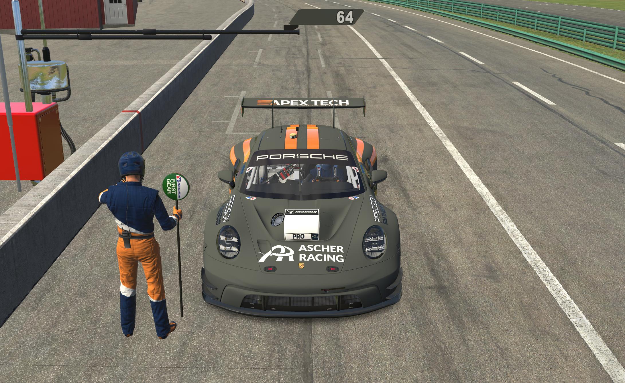 Apex Tech Racing Supply Porsche 911 GT3R 992 by EJ Feulner - Trading Paints