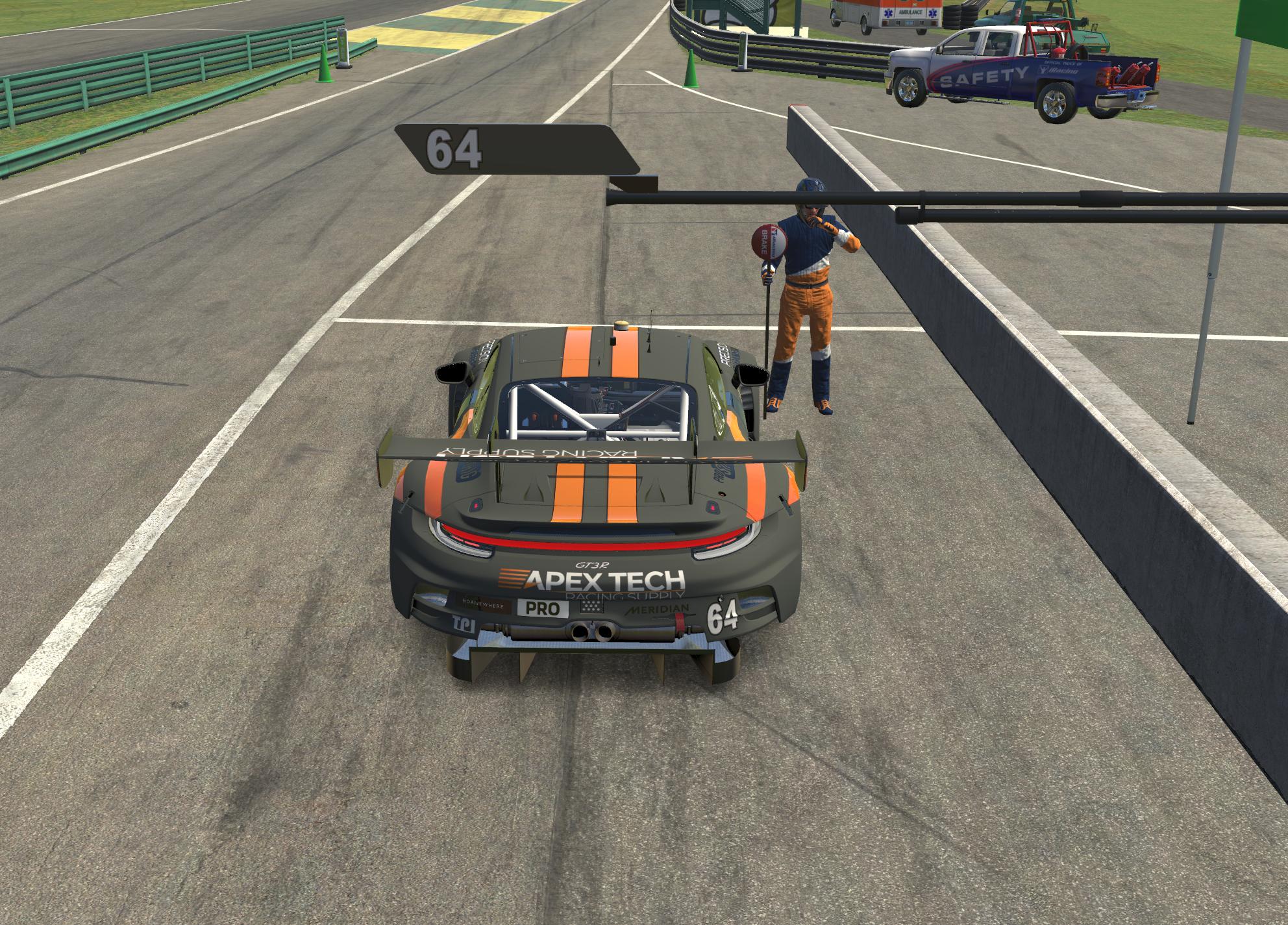 Apex Tech Racing Supply Porsche 911 GT3R 992 by EJ Feulner - Trading Paints