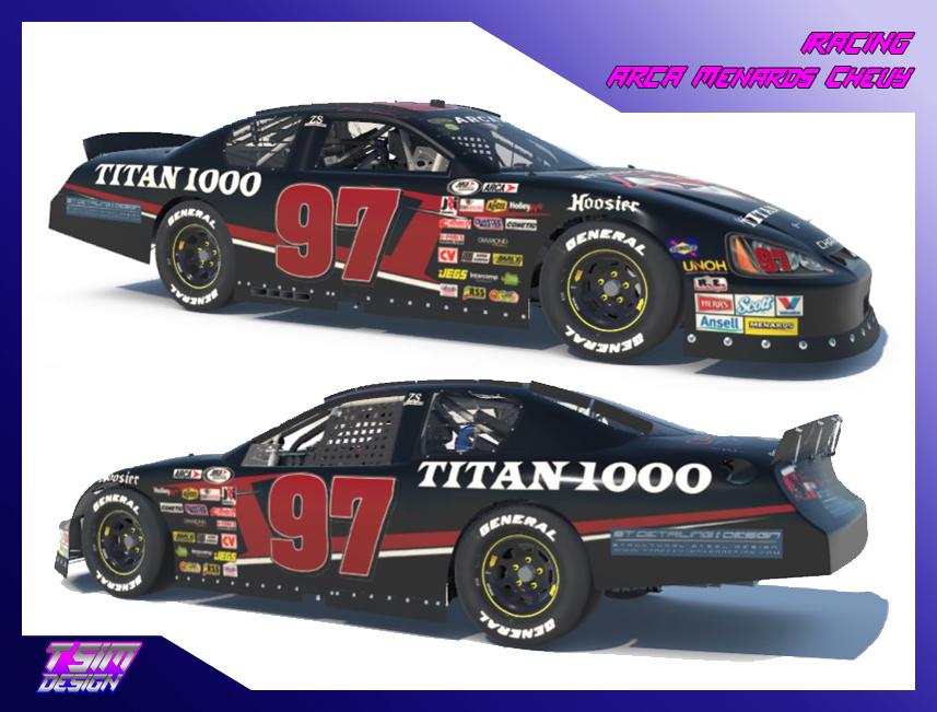 2015 #97 Bobby Hamilton Jr. Nitroforce Titan 1000 ARCA Dodge by Zachary ...