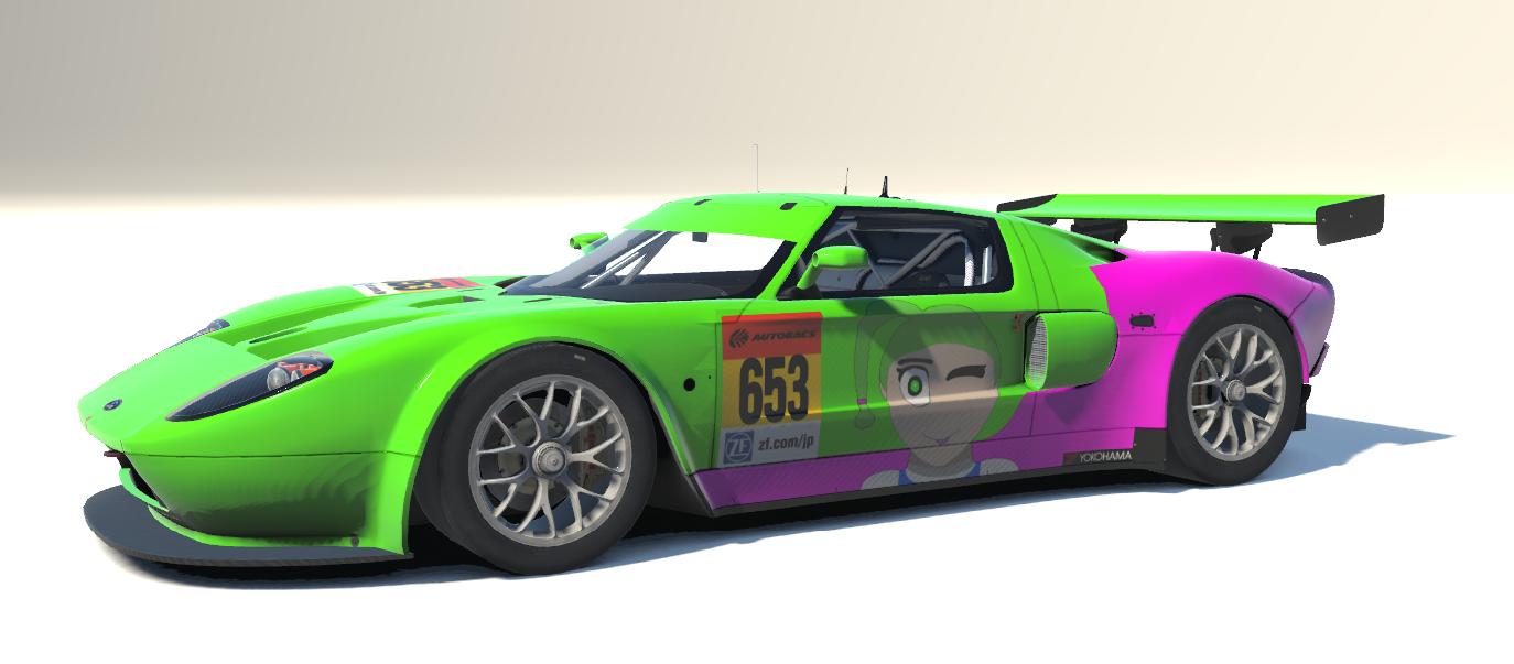 Ford GT GT3 weeb by James S - Trading Paints