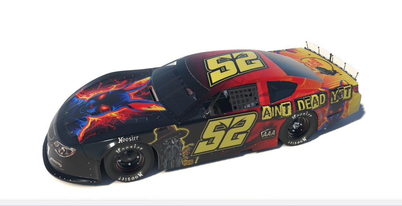 Aint Dead Yet Super Late Model by Ricky Whittenburg - Trading Paints