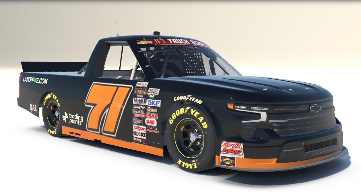 Jason Cummins Inspired NASCAR Silverado by Bobby B. - Trading Paints