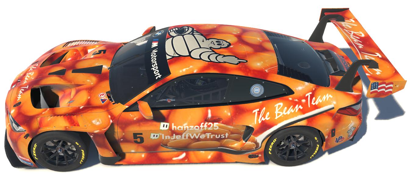 The Bean Machine - BMW M4 GT3 by Jeff Purchatzke - Trading Paints