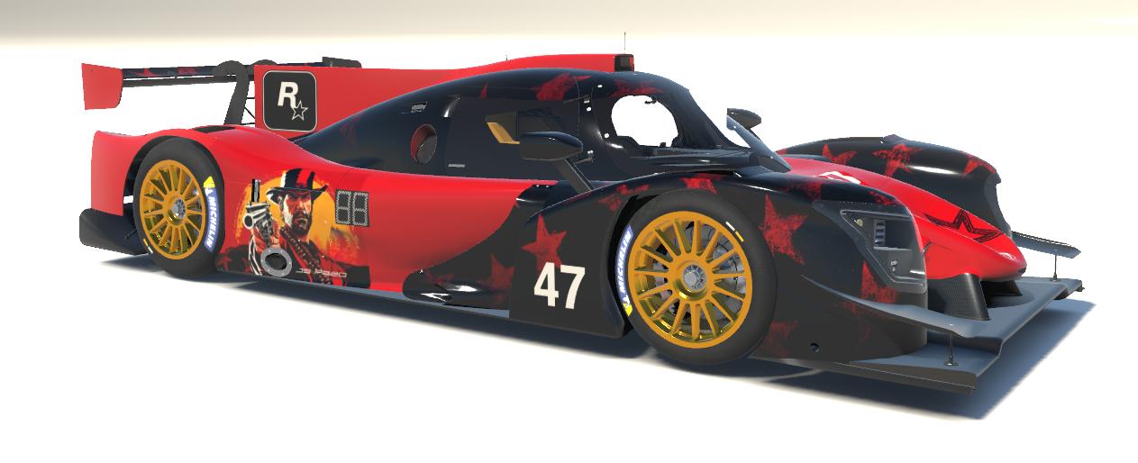 lmp3 red dead redemption by Adrià Segura - Trading Paints