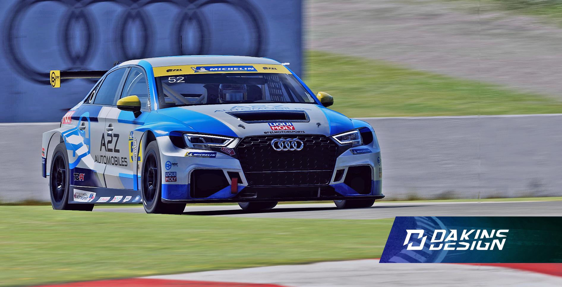 OFFICIAL Baker Racing x A2Z Automobiles/LIQUI MOLY FEL SCCC Audi RS3 ...