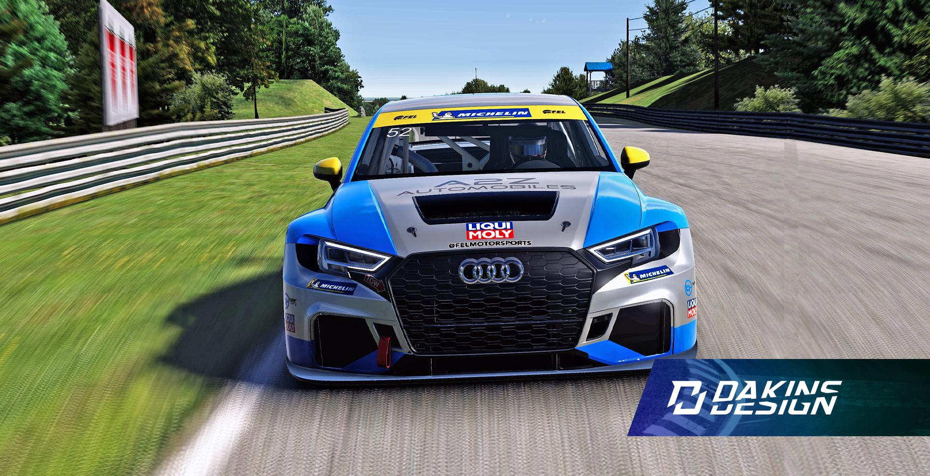 OFFICIAL Baker Racing x A2Z Automobiles/LIQUI MOLY FEL SCCC Audi RS3 ...