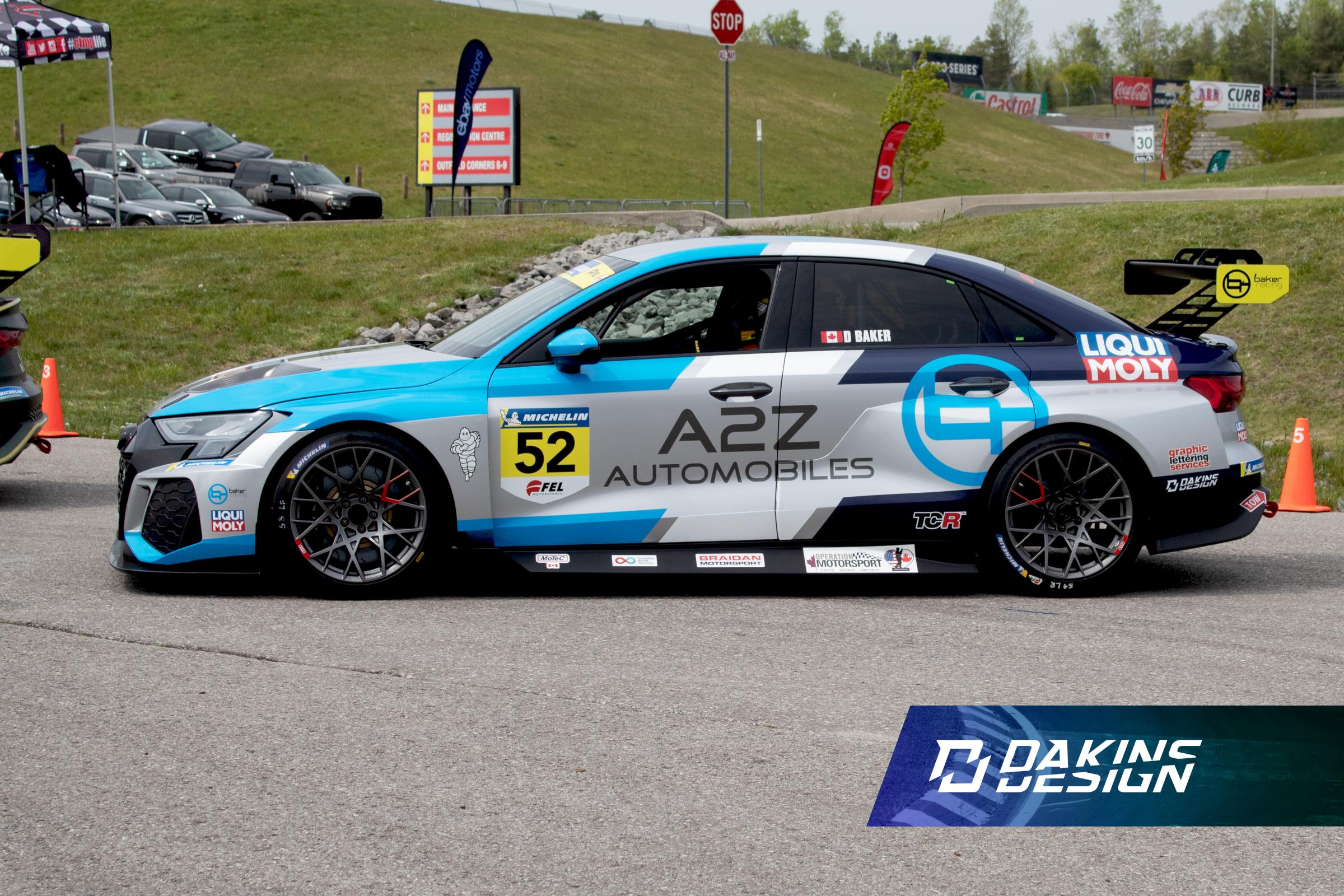 OFFICIAL Baker Racing x A2Z Automobiles/LIQUI MOLY FEL SCCC Audi RS3 ...
