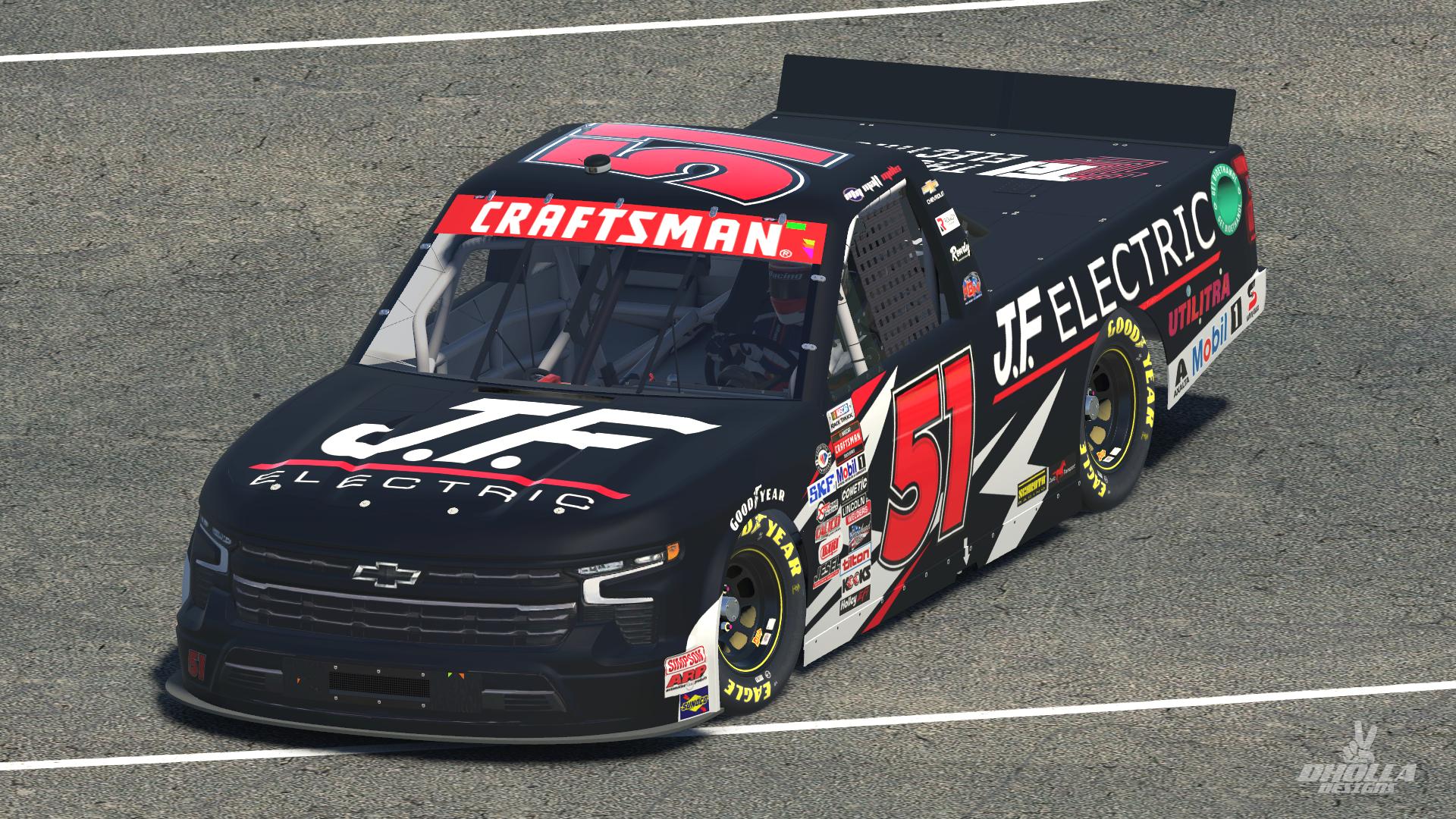 2023 Matt Mills JF Electric KBM Silverado by Dylan Holland - Trading Paints