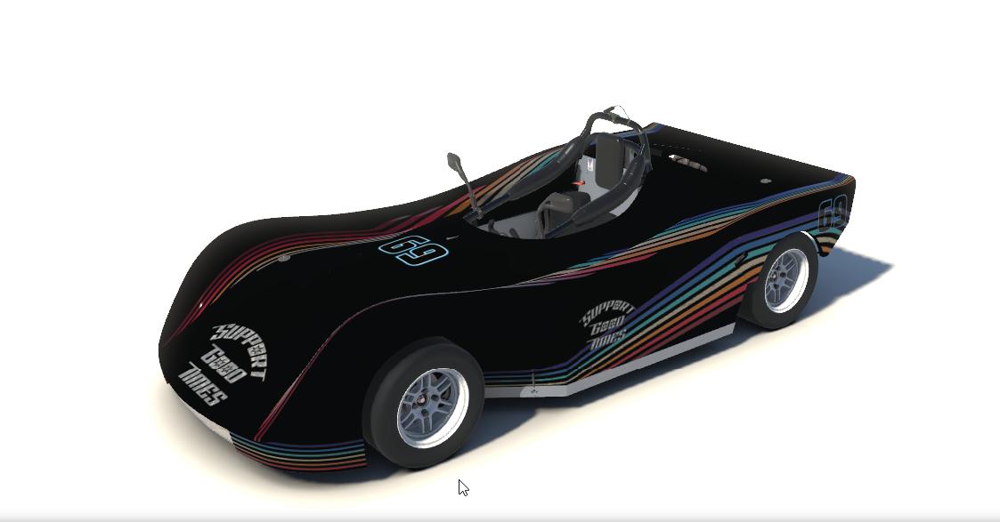 Retro Spec Racer by Sharky by Mark Axelson - Trading Paints