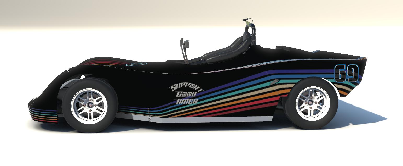 Retro Spec Racer by Sharky by Mark Axelson - Trading Paints