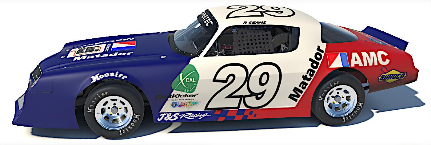 Ryan Seams: J&S Racing Aces Throwback by Gerald Poole - Trading Paints