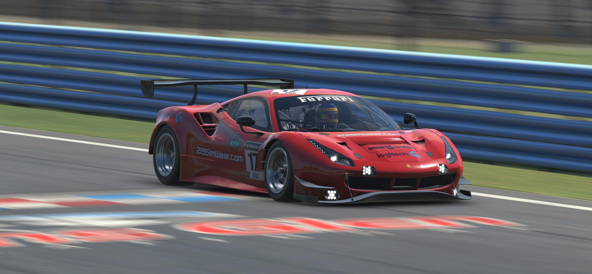213 Sim Racing / inSpire Motorsports Ferrari 488 GT3 EVO 2020 by ...