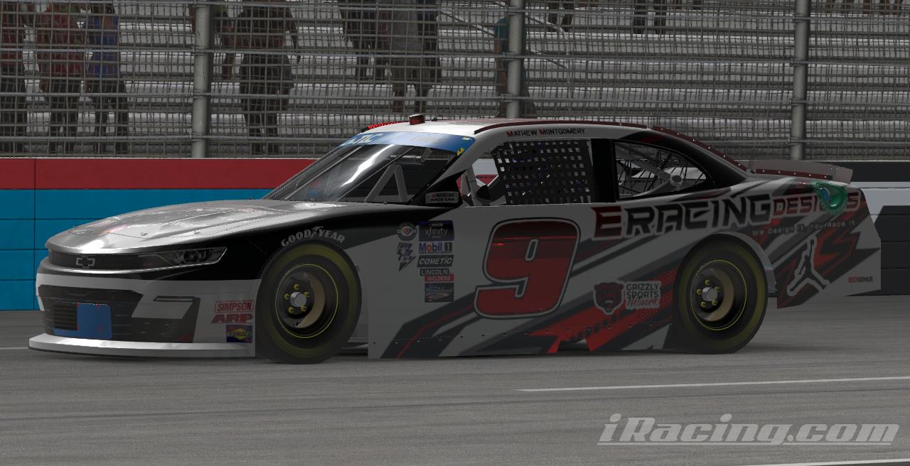 Mathew Montgomery #9 E Racing Designs XFINITY Camaro W/ Spec Map by Rob ...