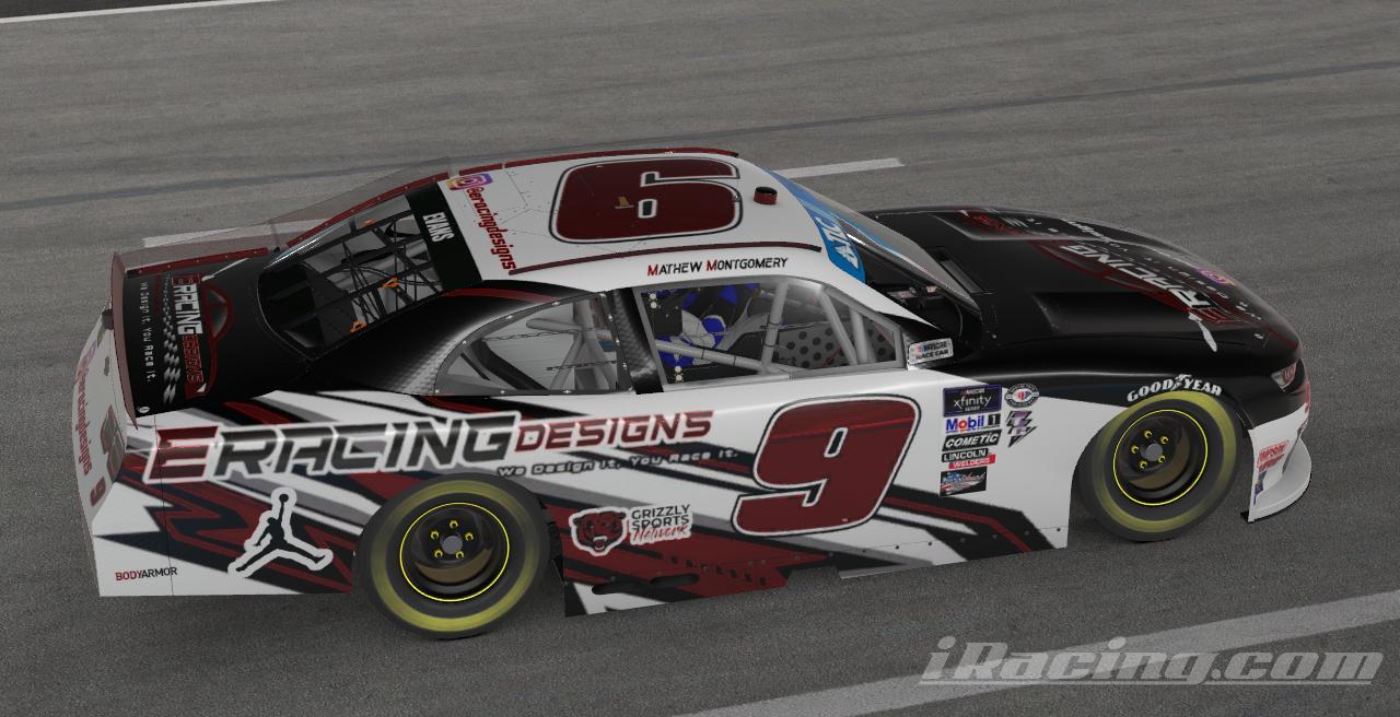 Mathew Montgomery #9 E Racing Designs XFINITY Camaro W/ Spec Map by Rob ...