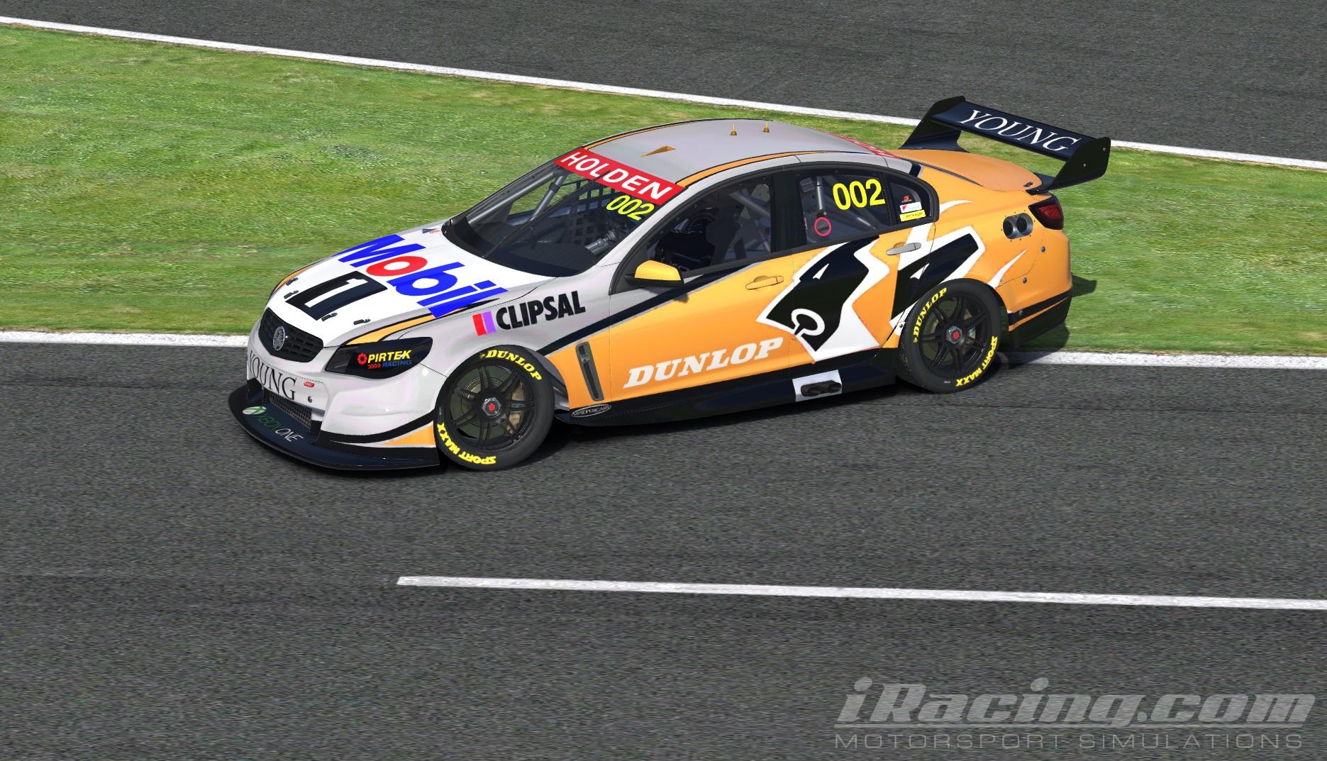 Holden Commodore VF V8 JAMES ORANGE by Chris Bull - Trading Paints