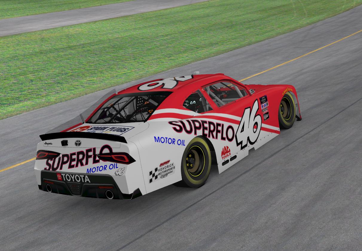 #46 Cole Trickle Superflo Toyota Supra by Clay Kirchenbauer - Trading ...