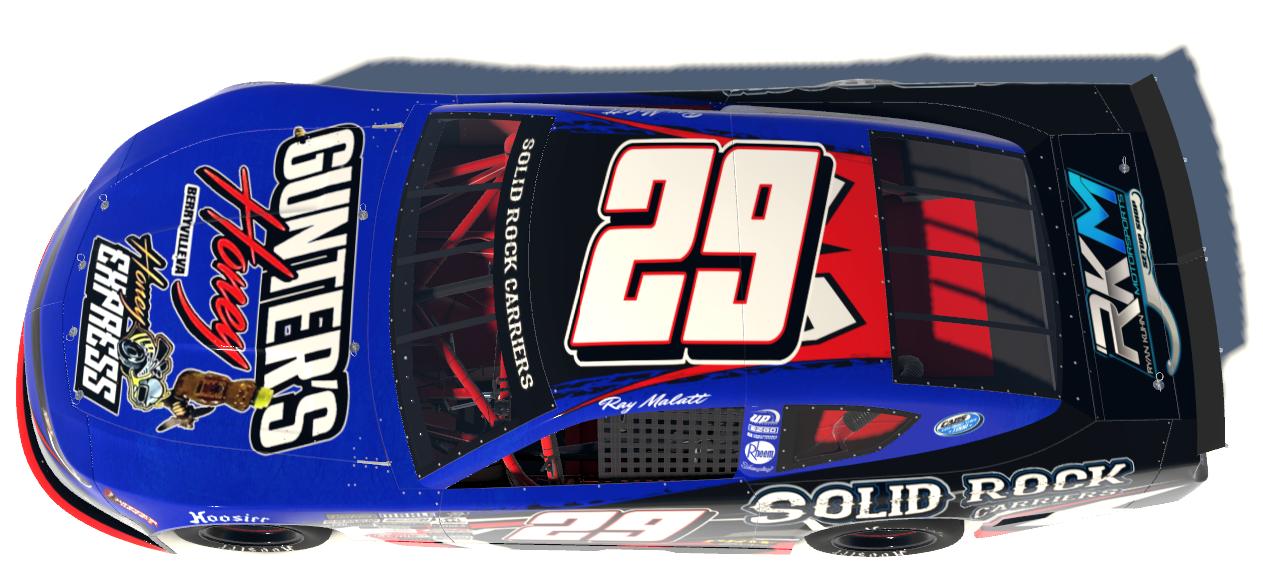 Ray Malatt #29 - Late Model Stock - Gunters Honey / Solid Rock Carriers / RKM Motorsports by ...