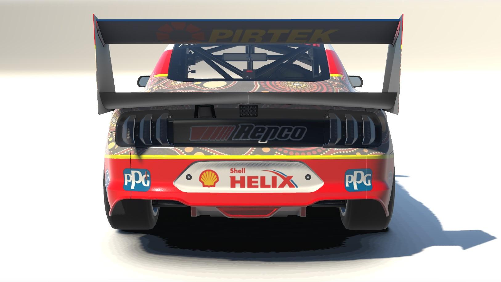 Supercars Ford Mustang GT Shell V Power Racing Indigenous Livery by ...