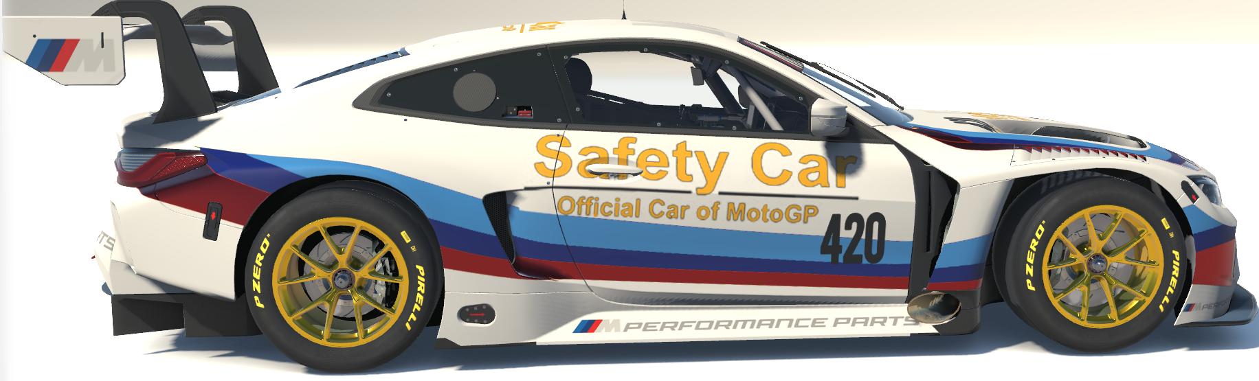 Safety Car for Moto GP BMW M4 GT3 by Todd Schwarz - Trading Paints