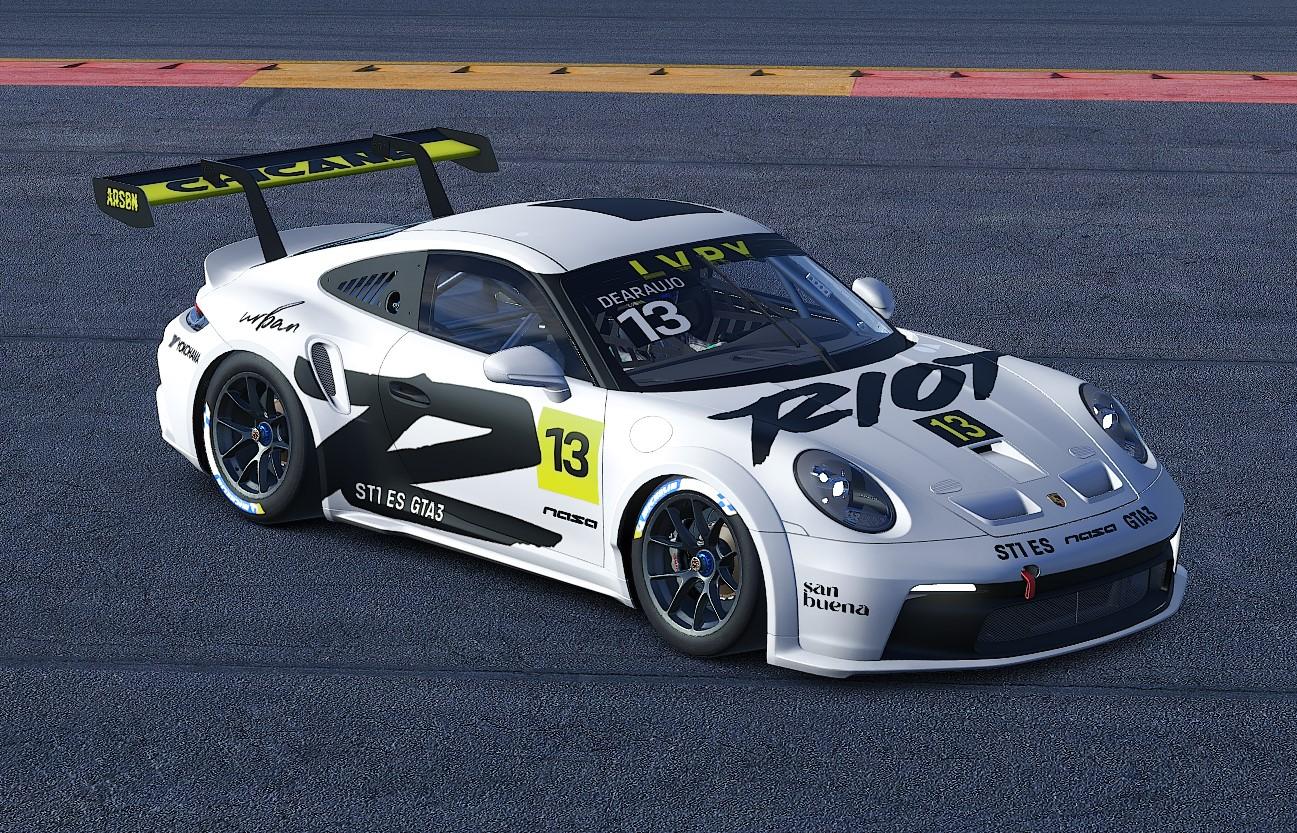 RIOT Motorsport Porsche Cup by Myller D. - Trading Paints