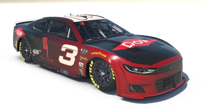 Weeb Inc Austin Dillon Throwback by Matthew Gale2 - Trading Paints