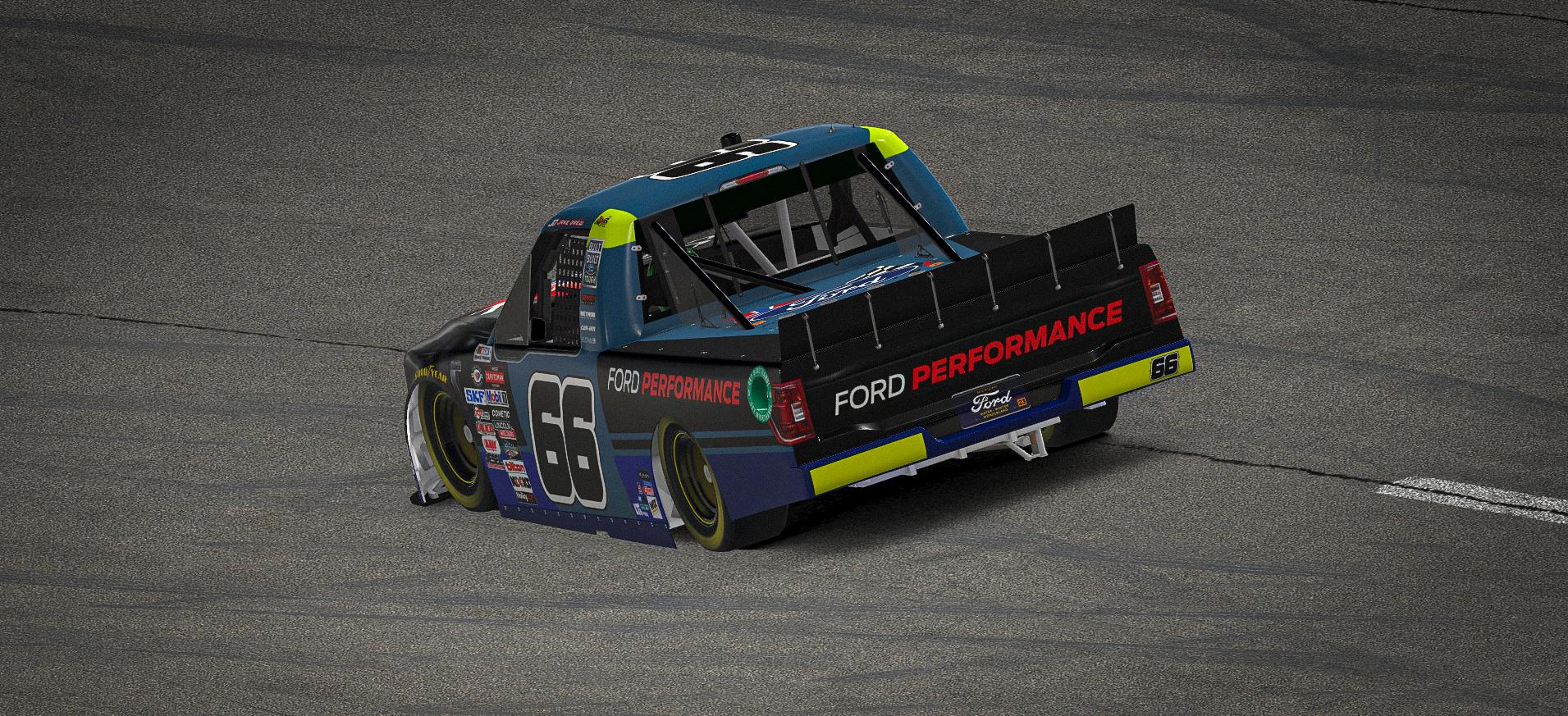 [No Custom #] Jake Drew Fictional Ford Performance #66 ThorSport F-150 ...