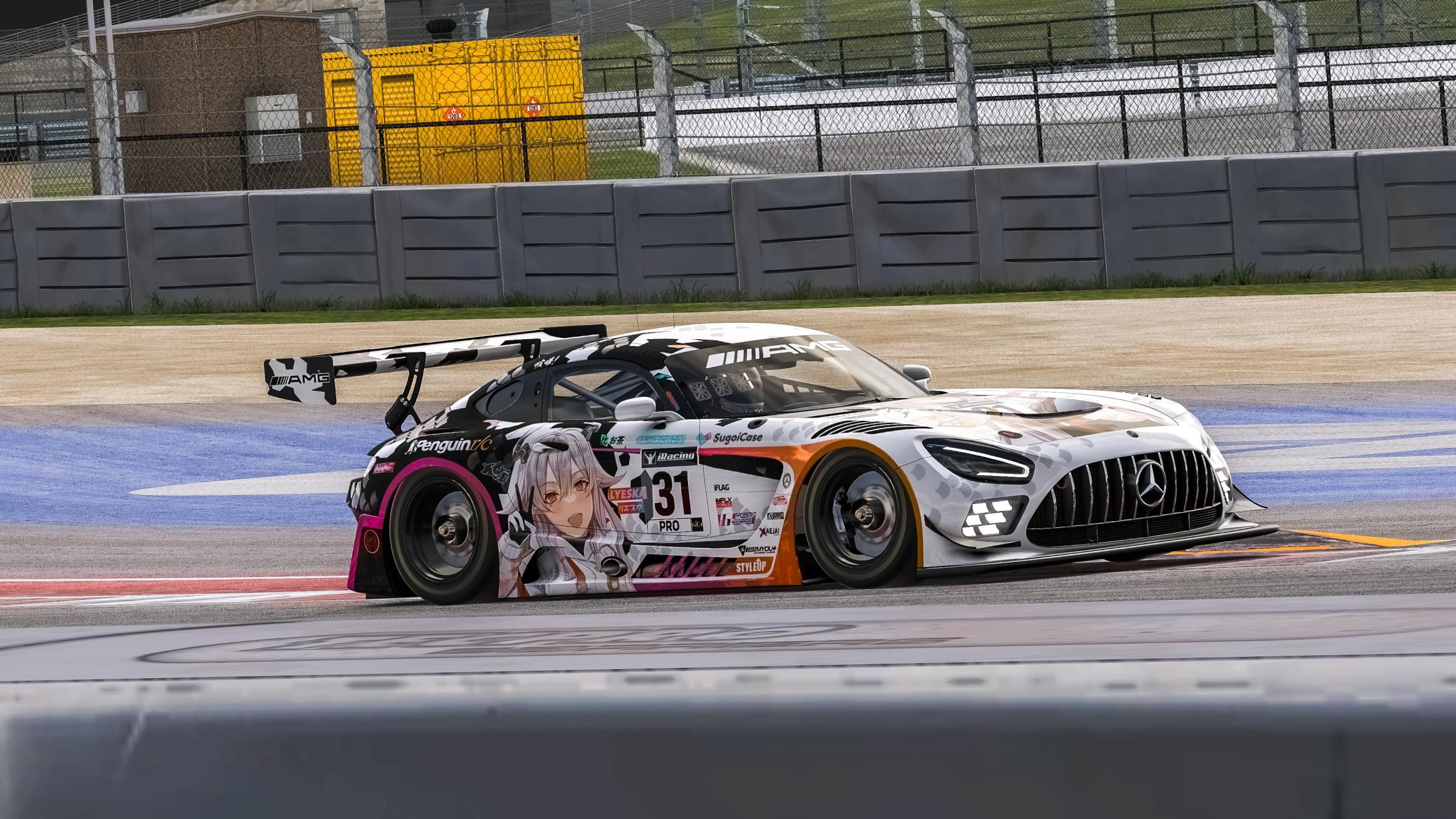 Merc GT3 - 2023 Livery by Sara Raab - Trading Paints