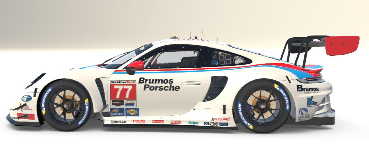 Porsche 911 GT3 R (992) - Brumos Tribute Livery (IMSA GTD PRO) by ...