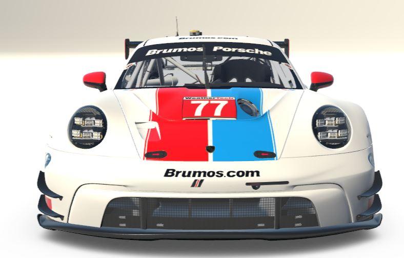 Porsche 911 GT3 R (992) - Brumos Tribute Livery (IMSA GTD PRO) by Daniel Nist - Trading Paints