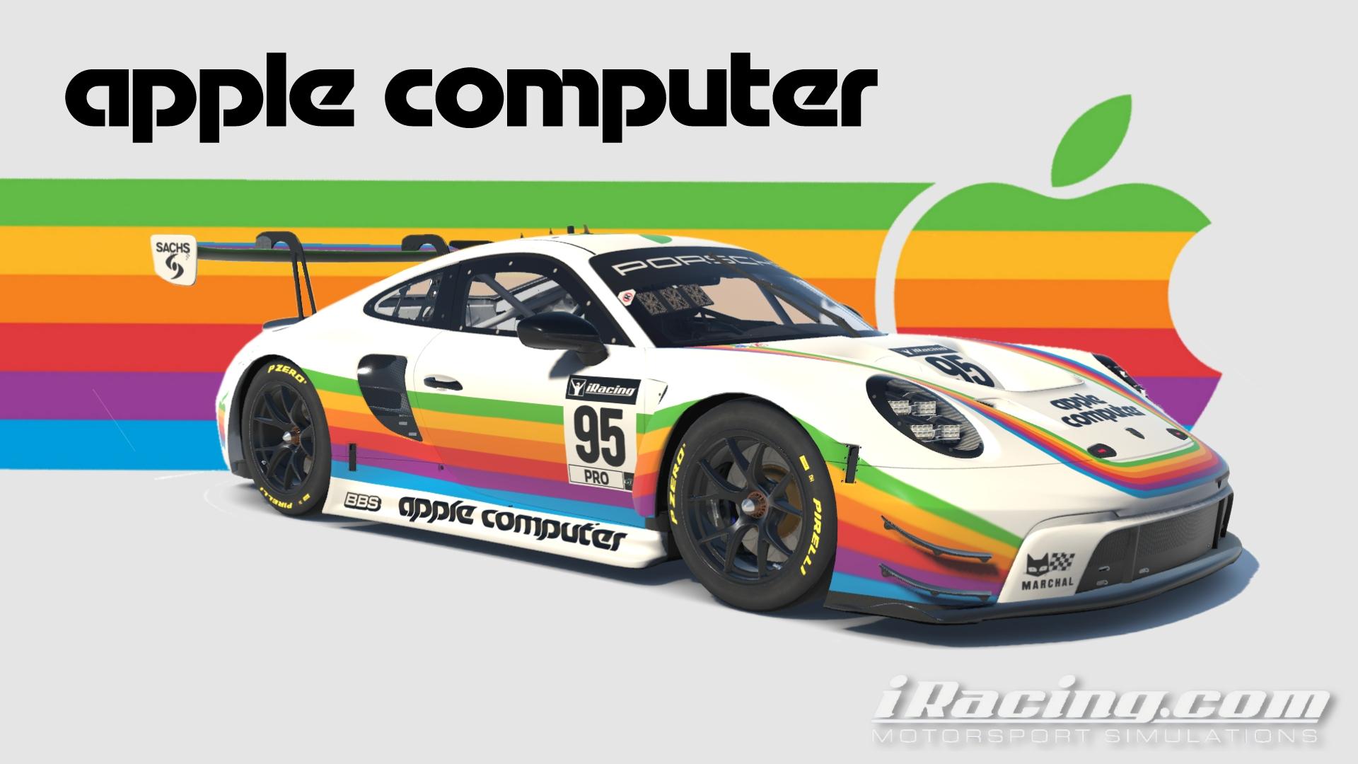 Porsche 992r GT3 Apple by Don Craig - Trading Paints